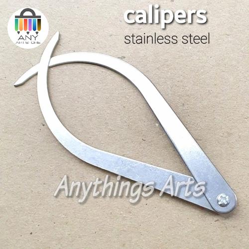 Jual Calipers Stainless Steel Pottery Sculpture Clay Tool - jangka ...