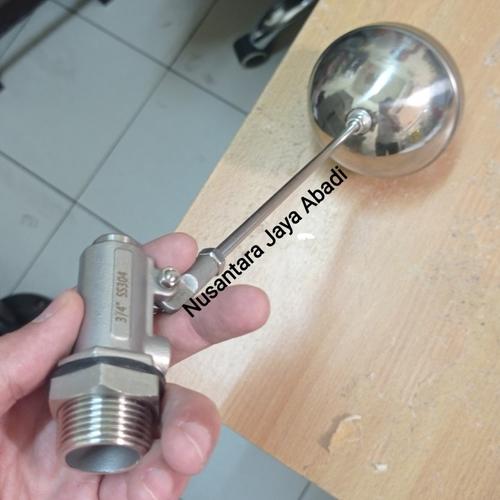Jual Floating Valve Pelampung Tangki Full Stainless 3/4 " inchi DN 20 ...