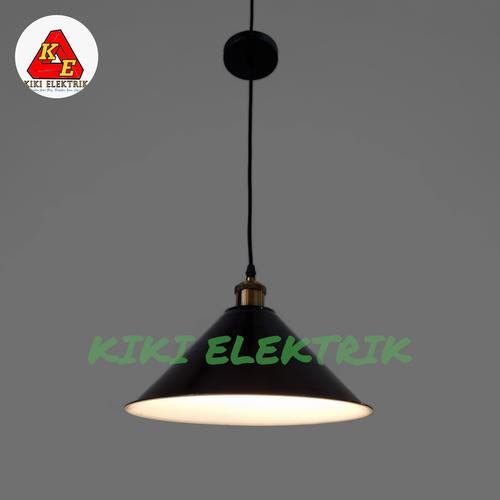 Jual Kap Lampu Gantung Modern Minimalis ( KE006 30 cm ) + Fiting Besi E27 - Jakarta Pusat - Kiki ...
