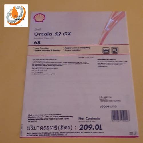 Jual Shell Omala S2 GX 68 Oil Gear Original Drum 209 liter - Kota ...