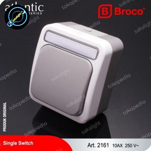 Jual SAKLAR TUNGGAL BROCO ATLANTIC WATERPROOF/BROCO ATLANTIC SINGLE ...