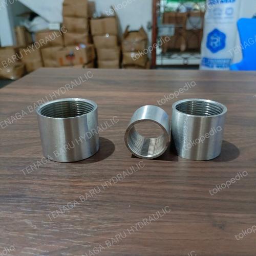 Jual PIPA SOCKET DRAT DALAM 1 INCH STAINLESS STEEL SS 304 - Jakarta ...