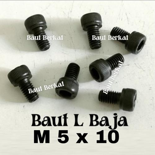 Jual baut L 5x10 baut L baja 5x10 baut L m5 x 10 m5x10 - Kota Bekasi ...