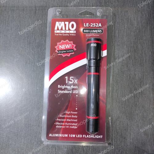 Jual M10 10W LED Flashlight (LE-252A) - Kota Batam - Safety supplier ...