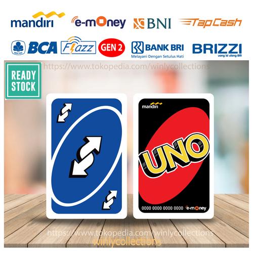 Jual KARTU EMONEY ETOLL MANDIRI BCA BNI BRI UNO REVERSE GAME - 2 SISI ...