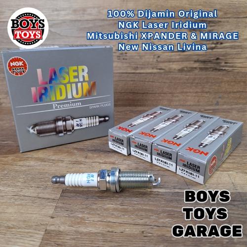 Jual Busi Mitsubishi Xpander Mirage NGK Laser Iridium LZFR5BI-11 New ...