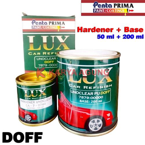 Jual Penta LUX Unoclear PU DOFF 250ml set / Uno Clear Dof 2K 1/4 Cat ...