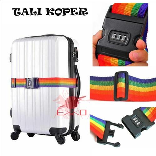 Jual Tali Pengikat Koper Travel Bags Belt Dengan Kunci Variasi Angka ...