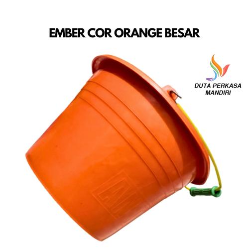 Jual Ember Plastik MERAH | Ember Cor Anti Pecah | Ember Bangunan BESAR ...