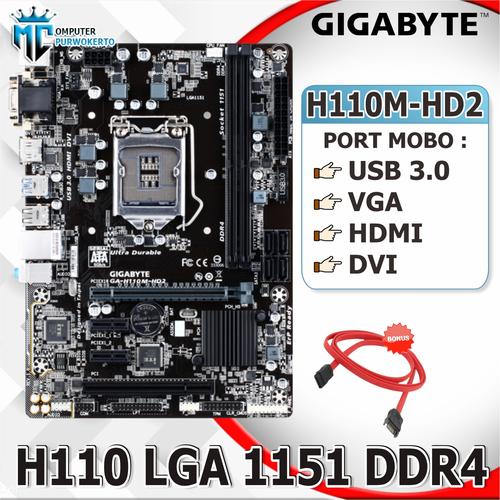 Jual Mainboard Intel Lga 1151 H110 GIGABYTE - Kab. Banyumas - Mides ...
