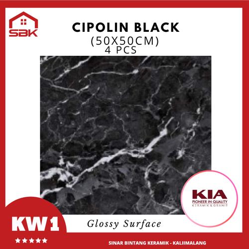 Jual Keramik Lantai 50x50 Cipolin Black - Jakarta Timur - Sinar Bintang ...