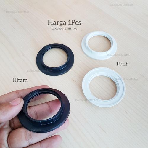 Jual Ring fiting jerman putih hitam untuk jepit kap lampu gantung ...