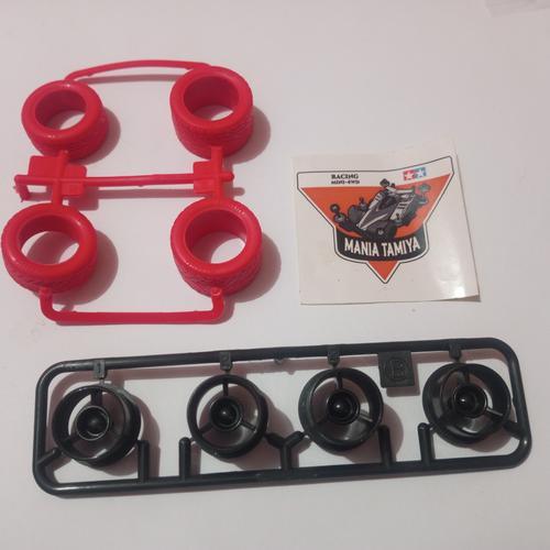 Jual Ban ulir merah + velg carbon small - Kab. Bandung - Mania Tamiya ...