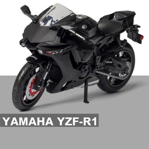 Jual Diecast CCA Yamaha YZF R1 skala 1:12 lisensi resmi Yamaha - Black ...