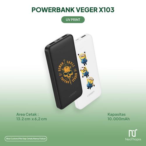 Jual PowerBank Custom Print Slim Original 10.500 mAh Real Capacity ...