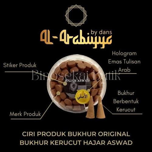 Jual Buhur Bukhur Bakhour Dupa Kerucut Hajar Aswad Isi 50Pcs Asli ...