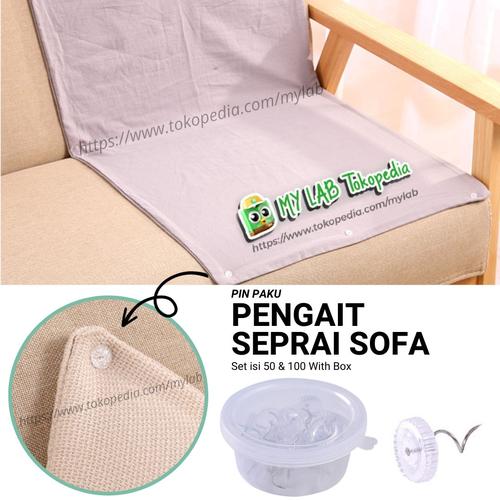 Promo Alat Kait Pengencang Seprai Sarung Sofa Anti Geser Lepas Paku ...