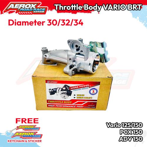 Jual Throttle Body TB BRT VARIO 125 150 PCX ADV VELOCITY BANANA - VARIO ...