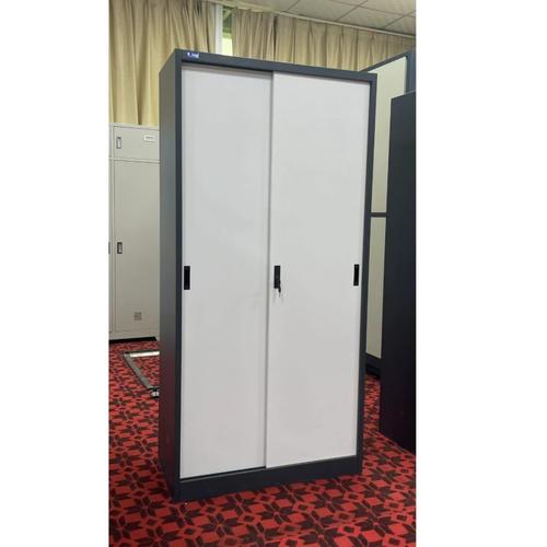 Jual Lemari almari full besi sliding geser arsip file dokumen 2 pintu ...
