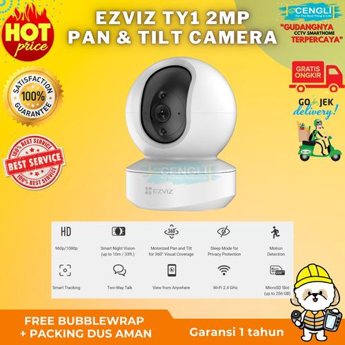Jual EZVIZ TY1 2MP Smart IP Camera Indoor CCTV Camera Babycam Wifi ...