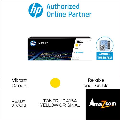 Promo Toner HP 416A | 416 Laserjet Yellow Cartridge (W2042A) for ...