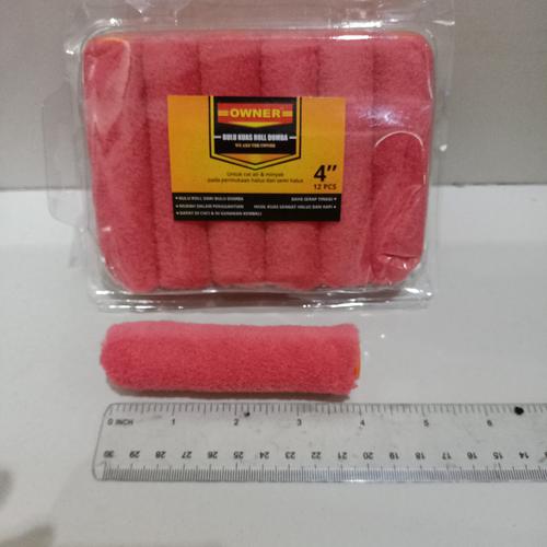 Jual isi bulu kuas roll cat tembok minyak Refill kapal 4 inch - Jakarta ...