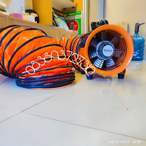 Jual kipas portable ventilator blower 18 Inch plus selang Flexible 5 ...
