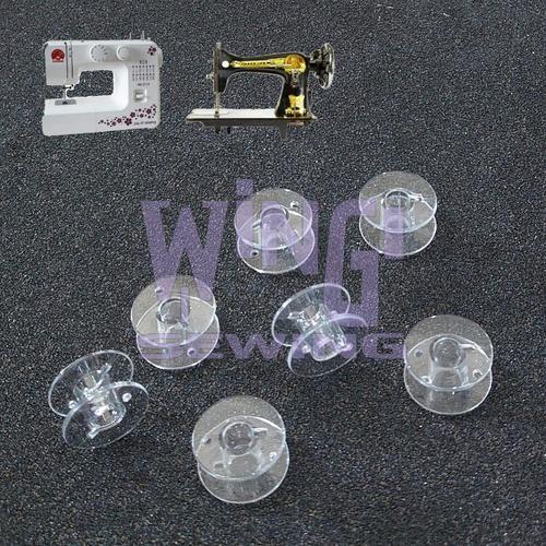 Jual Spul Tradisional Plastik Bening Bobbin Mesin Jahit Jadul ...