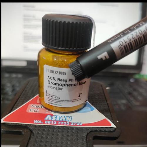 Jual Bromophenol Blue 100 mg- Bromo phenol - Bromofenol - fenol biru ...