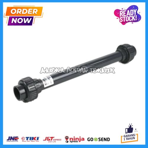 Jual Statis Mixer ozone 2 inch static mixer ozone 2 inch bahan PVDF ...