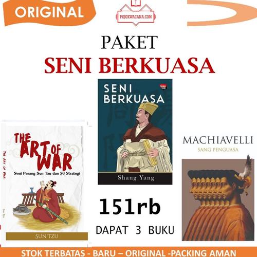 Jual Paket 3 Buku Sun Tzu - Seni Perang (The Art of War) Sun Tzu - Seni ...