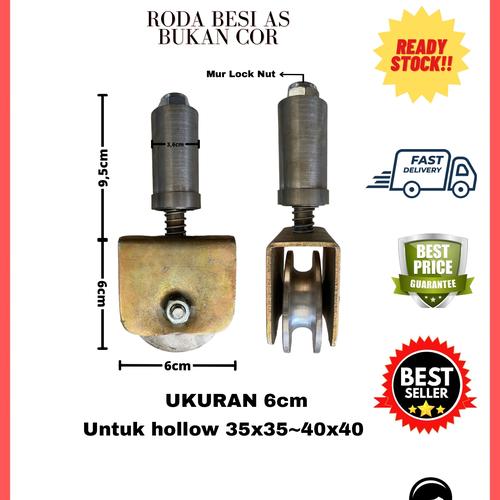 Jual Roda sliding super anti anjlok roda pagar roda pintu - Kab. Tegal ...