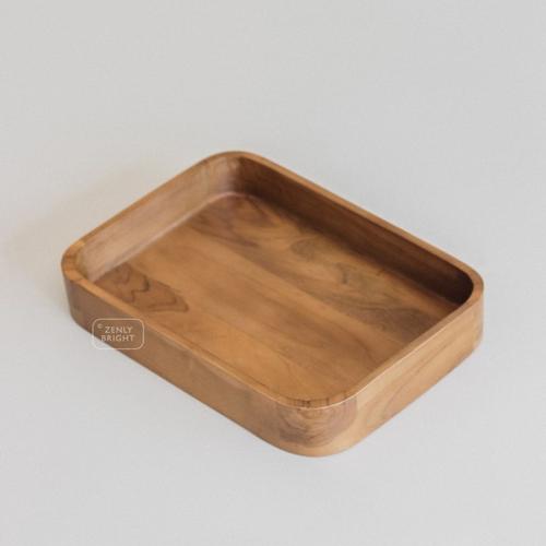 Jual Nampan Ujung Tumpul | Nampan Hotel | wooden tray set ukuran S ...