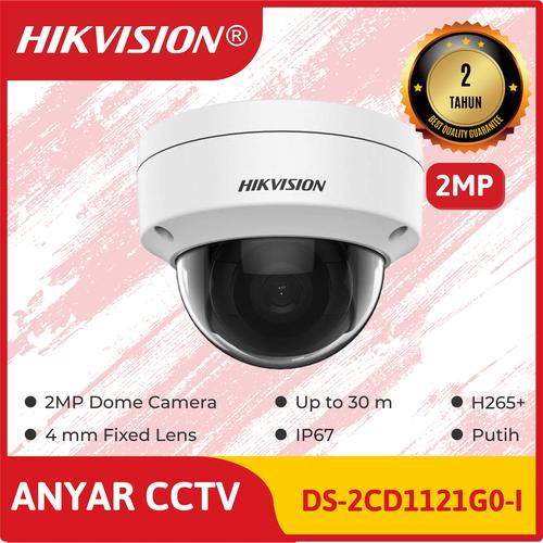 Jual HIKVISION DS-2CD1121G0-I IP CAMERA 2MP FIXED DOME CAMERA - Kota ...