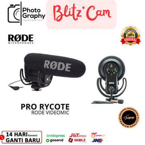 Jual Rode Videomic Pro With Rycote Lyre Suspension Mount - Jakarta ...