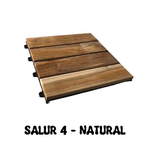 Jual Lantai Decking Tile Kayu Jati 30x30cm Garden Tile Teak - Lurus 4 ...