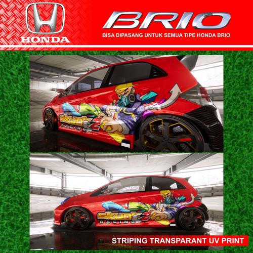 Jual sticker mobil transparan honda brio dan semua jenis mobil city car ...