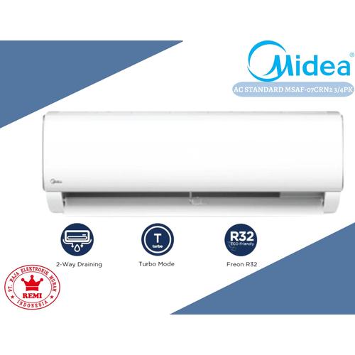 Jual AC Midea 0.75PK MSAF-07CRN2 Standard Pendingin Ruangan Air ...
