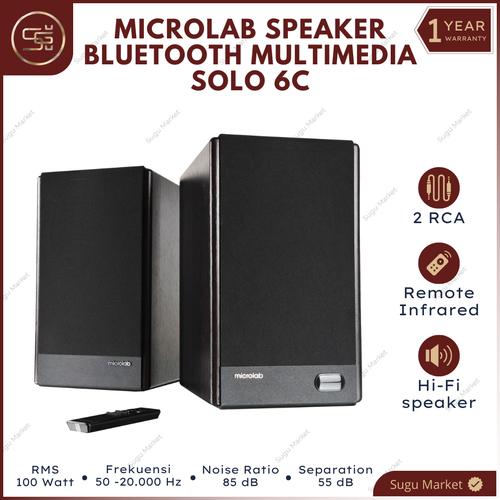 Jual Microlab Solo 6C Speaker Hifi Stero 100Watt | Microlab Speaker Music - Jakarta Barat ...