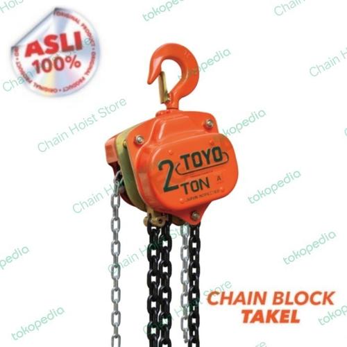 Jual 2 Ton x 7 Meter Chain Block / Takel Toyo - Jakarta Barat - Chain ...