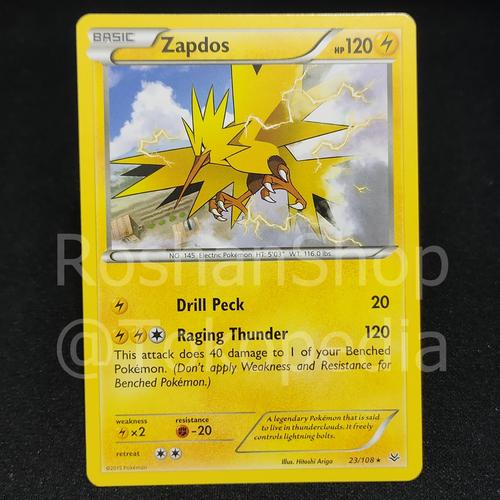 Jual ZAPDOS RARE NON HOLO Kartu Pokemon Cards Original - Jakarta Pusat ...