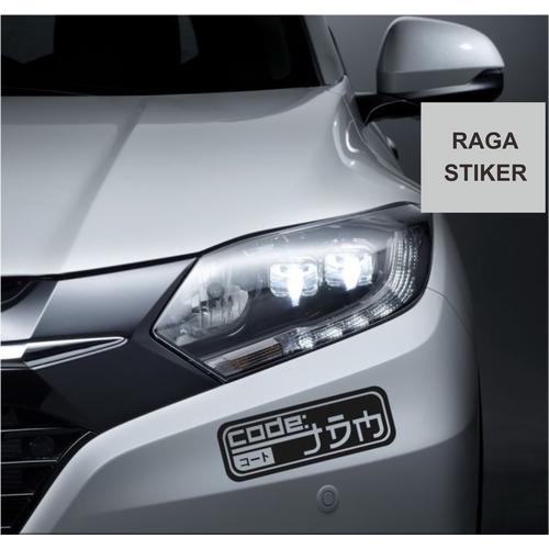 Jual cutting sticker code jdm stiker jdm code bumper mobil murah keren ...