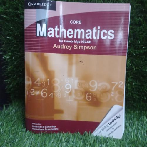 Jual core mathematics for cambridge igcse (Audrey Simpson) - Jakarta ...