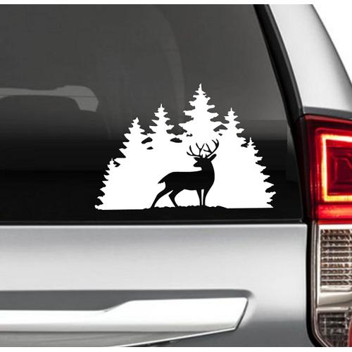 Jual Stiker Unik Lucu Body Kaca Mobil Cutting Sticker Rusa Hutan - Kab ...