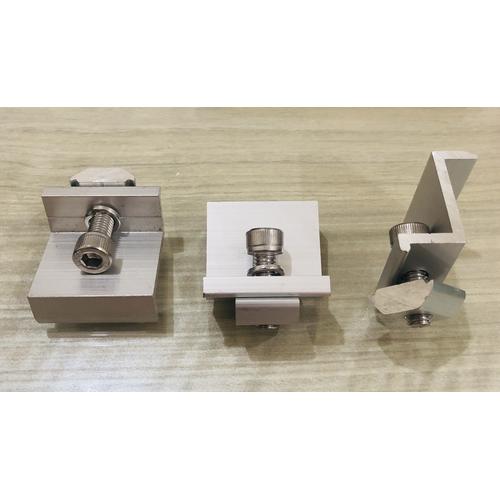 Jual End Clamp Kit Mounting Solar Panel PV Klem Breket Bracket 35mm ...