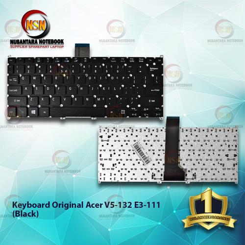 Jual Keyboard Acer V5-132 E3-111 Hitam Black for Laptop Acer - Jakarta ...
