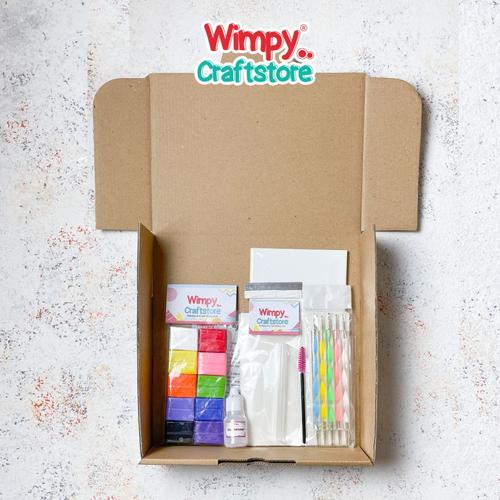 Jual Paket Wimpy Polymer Clay Starter Kit Art Set Paket Kerajinan ...