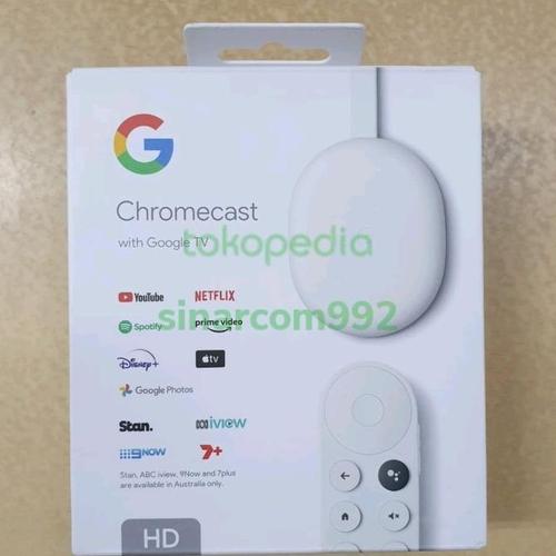 Jual GOOGLE CHROMECAST WITH GOOGLE TV ORIGINAL, SEGEL BNIB, LIMITED ...