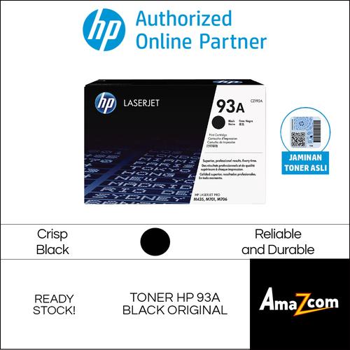 Promo HP Toner Cartridge 93A [CZ192A] - Black Cicil 0% 3x - Jakarta ...