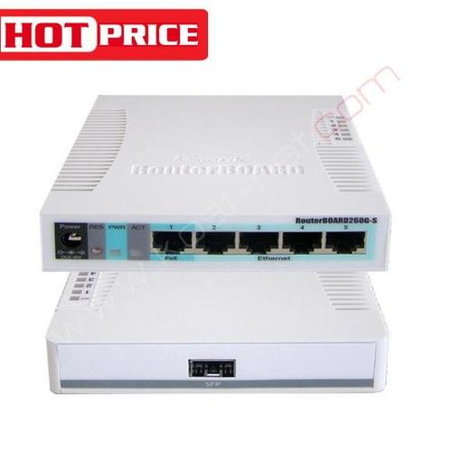Jual MikroTIK RB260GS Switch Gigabit 5 Port - Jakarta Selatan - Turing ...